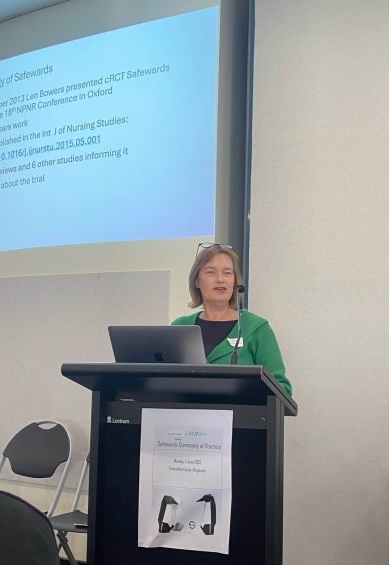 A/Prof Bridget Hamilton's presentation on Safewards at Eastern Hospital