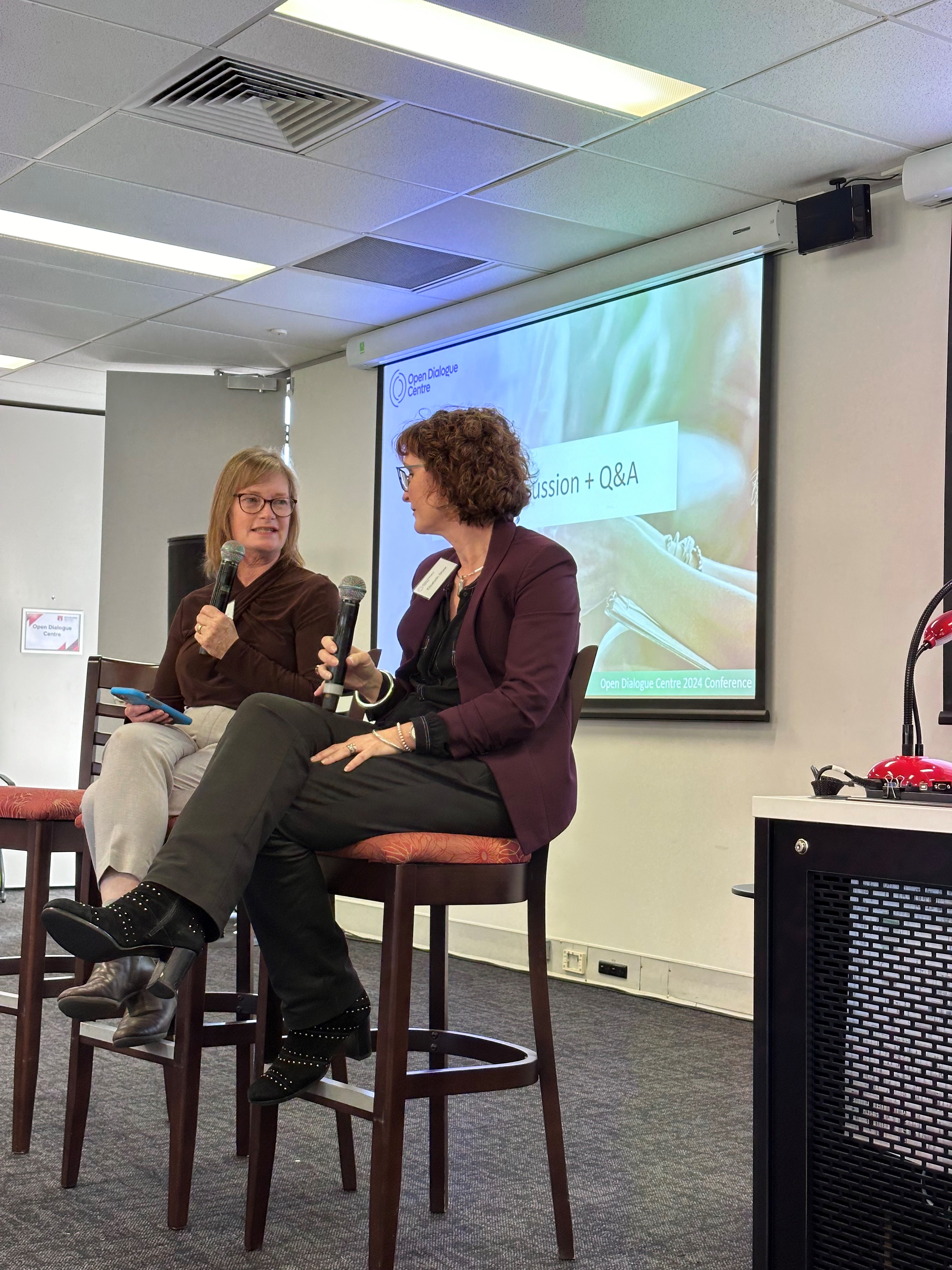 CMHN team at the Australian Open Dialogue Conference