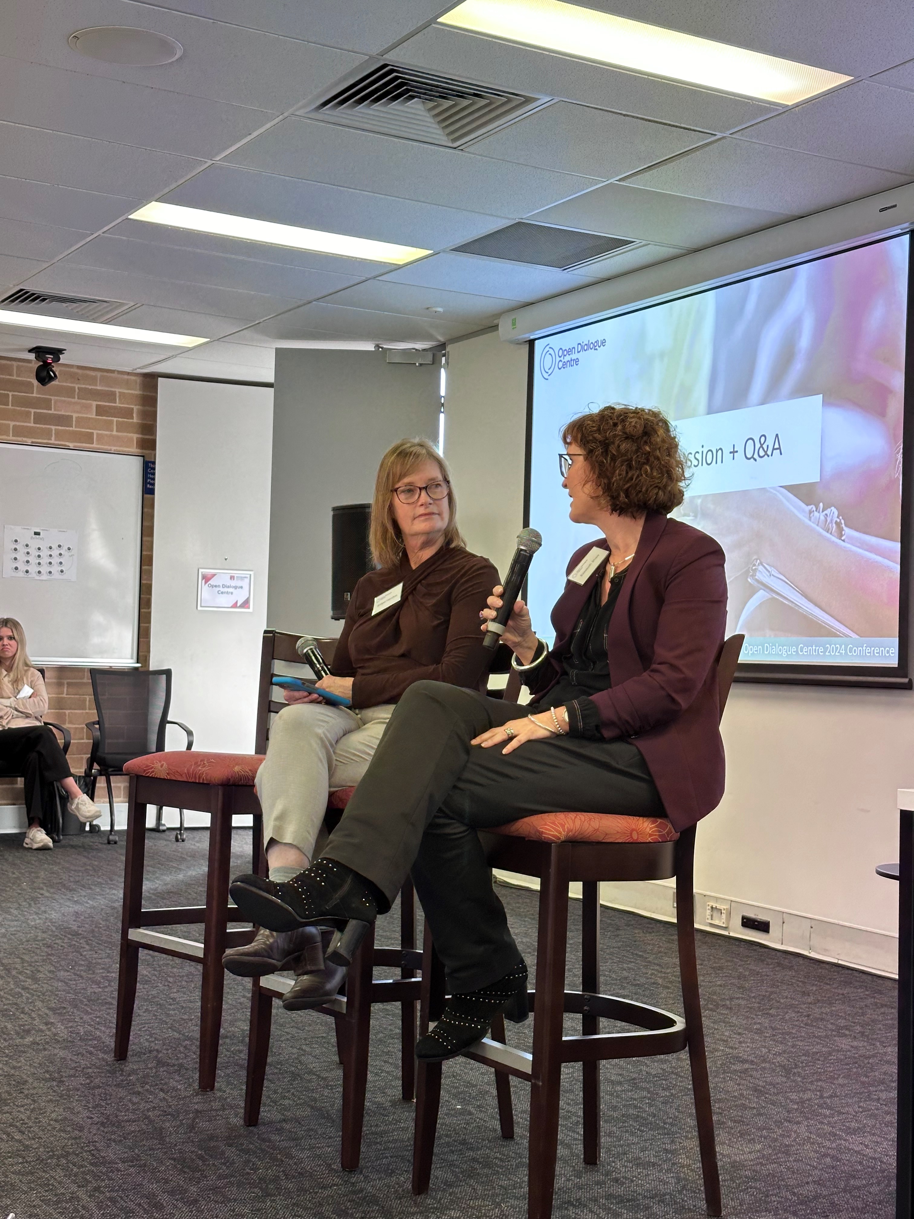 CMHN team at the Australian Open Dialogue Conference